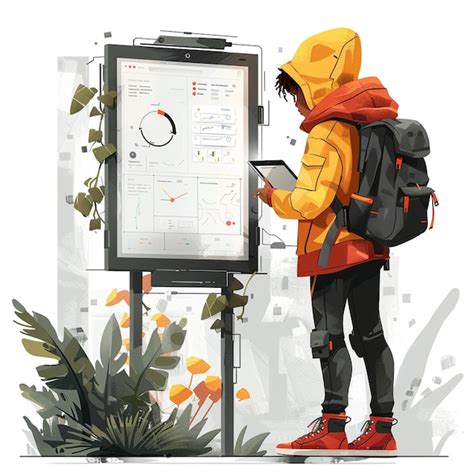 Robotics Engineer Software A Illustration Premium Ai Generated Image