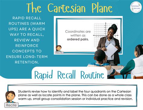 Cartesian Plane Coordinate System Ordered Pairs Year 5 6 Math Warm Up Australian Teachers