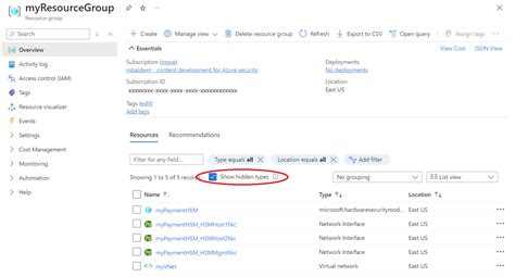 View Your Azure Payment Hsms Microsoft Learn