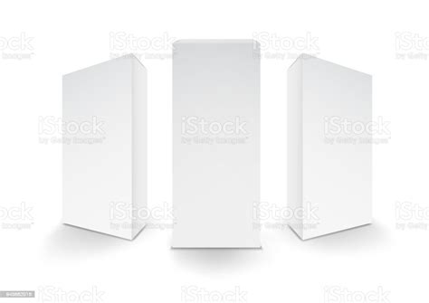 백색 상자 패키지 3d 상자 제품 디자인 벡터 일러스트 레이 션 광고에 대한 스톡 벡터 아트 및 기타 이미지 광고 0명