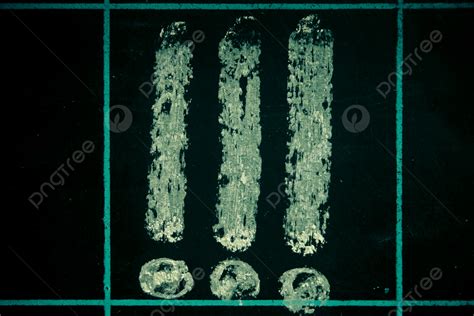 Three Exclamation Marks Handwriting Writing Sign Photo Background And