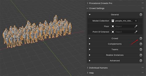 Difffuse Studio Procedural Crowds Pro Documentation