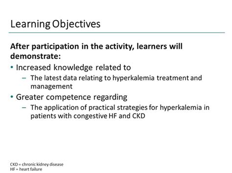 Expert Perspectives On Hyperkalemia For The Specialist Transcript
