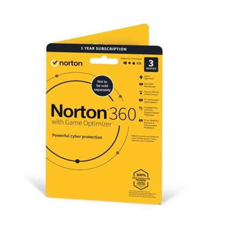 norton 360 with game optimizer 2022 for new computers universal computing
