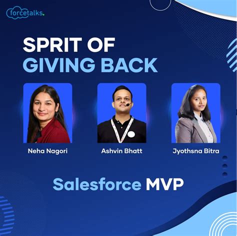 Forcetalks On Linkedin Salesforce Celebration Trailblazercommunity Trailhead Salesforcemvp