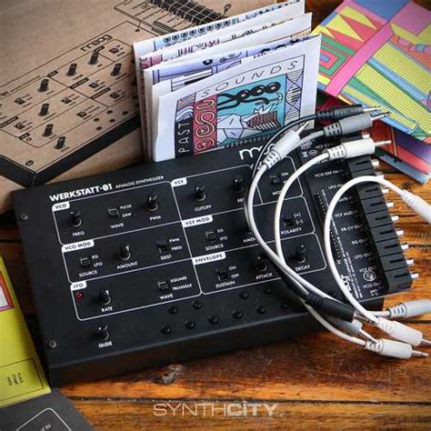 2020 Moog Werkstatt Ø1 Analog Synthesizer Kit Black Keyboards Rock