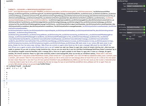 Ios String File Dont Open As Ascii Property List In Xcode Stack Overflow