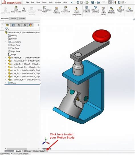 How To Activate The Solidworks Motion Simulation Tools