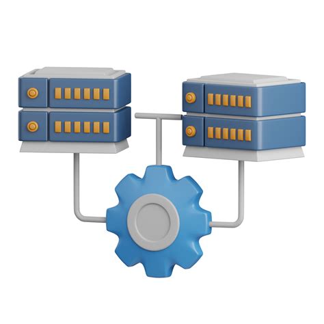 3d Rendering Data Integrated Isolated Useful For Cloud Network