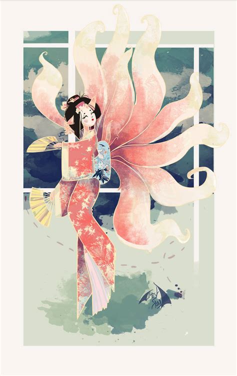 Yokai Geisha By Dueswals On Deviantart