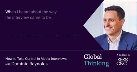 Video Kekst Cnc On Linkedin Global Thinking How To Take Control In Media Interviews