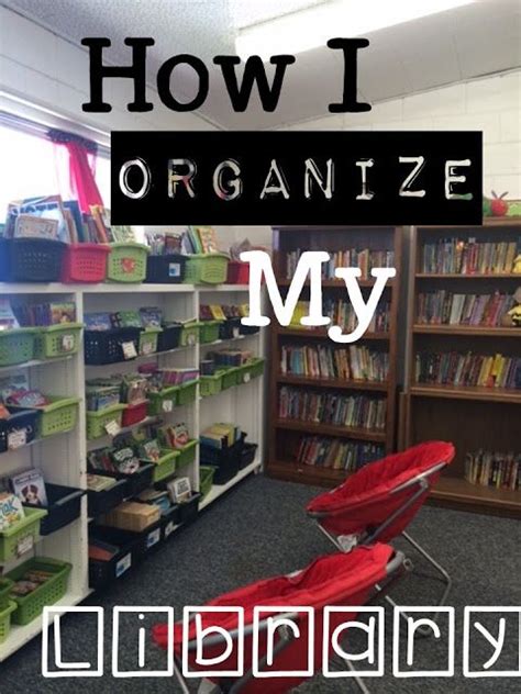 An Organized Library With The Words How I Organize My Library