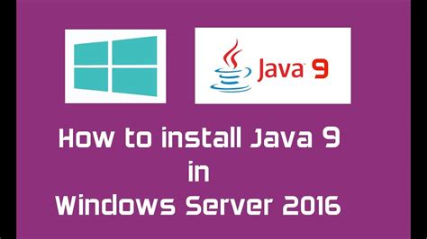 Java 9 Oracle Jdk 9 Installation In Windows Server 2016 Java 9 Is Released Java Se 9 Jre