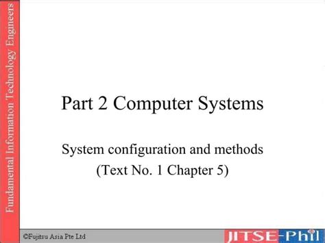 17 Computer System Configuration And Methods Ppt Operating Systems Computer Software And