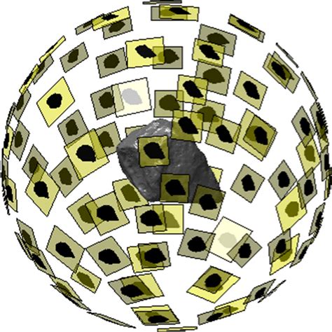 random projection of a real ballast particle download scientific diagram