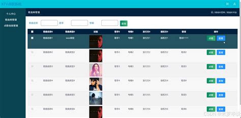 基于ssm的ktv点歌系统【附源码 文档】 csdn博客
