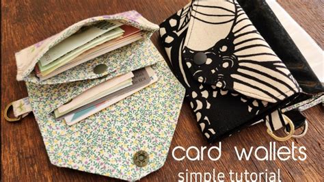 [카드지갑] 심플하고 실용적인 미니지갑만들기 Youtube