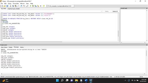 Solved I Am Using Postgresql Why Am I Getting The Present
