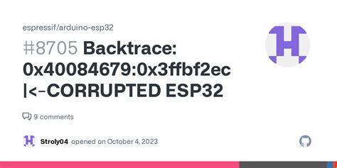 Backtrace 0x400846790x3ffbf2ec