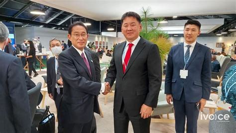 Монгол Улсын Ерөнхийлөгч У Хүрэлсүхэд Япон Улсын Ерөнхий сайд бараалхав