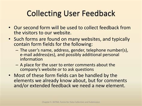 Ppt Xhtml Forms For Data Collection And Submission Powerpoint
