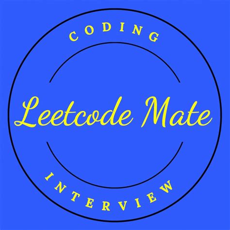 Leetcode Mate Youtube