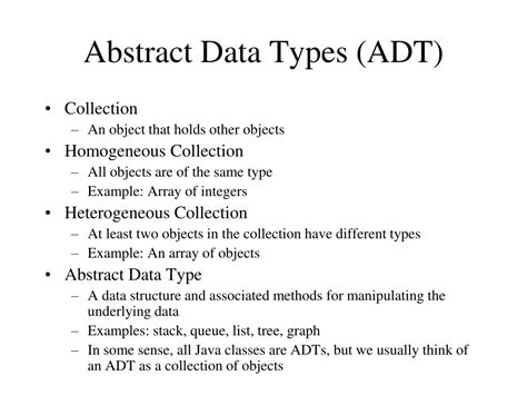 Ppt Abstract Data Types Adt Powerpoint Presentation Free Download Id9468972