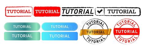 Tutorial Rectangle Circle Rectangle Stamp And Button For Instructor