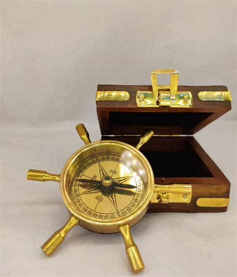Polished Brass Nautical Compass Size 4 Inches D At ₹ 650piece In Roorkee