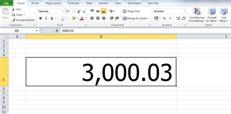 How To Align Number To Be At The Center Of Active Cell S In Excel S Workbook