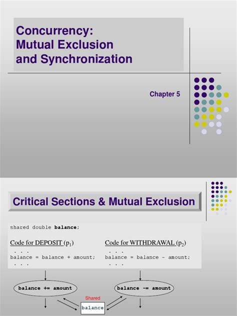 Concurrency Mutual Exclusion And Synchronization Download Free Pdf