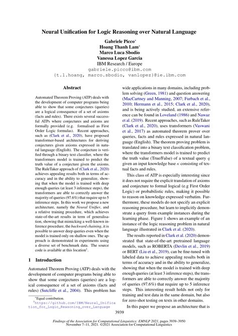 pdf neural unification for logic reasoning over natural language