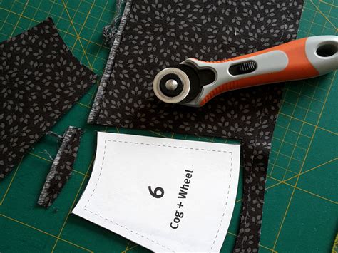 Easypatchwork With Karen Ackva Cog Wheels Quilt