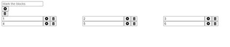 Javascript How To Create 3 Inputs In One Line Stack Overflow