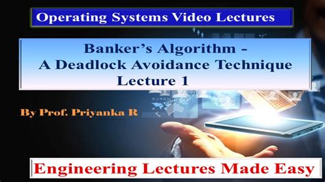 banker s algorithm deadlock avoidance technique operating systems 1 youtube