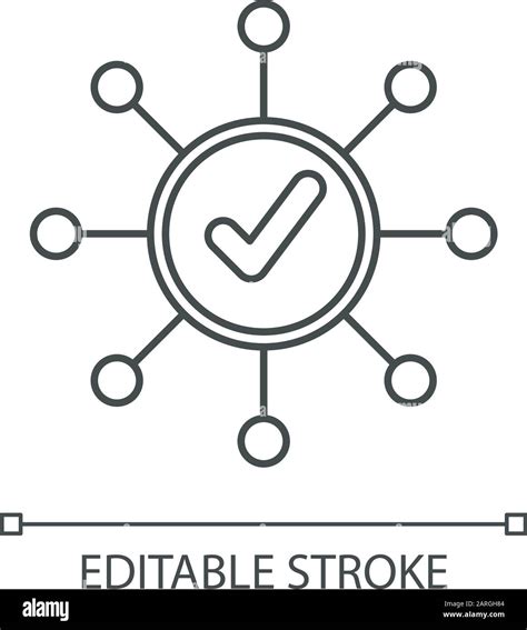 Survey Mark Linear Icon Correct Answer Approve Mark Agree Tick