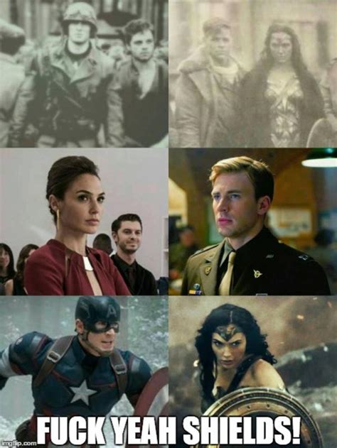 What Do They Have In Common They Fucking Love Shields Marvel Cinematic Universe MCU Know