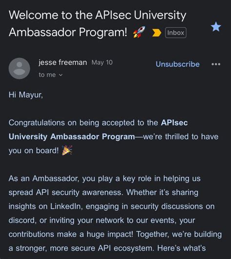 Apisec Cybersecurity Apisecurity Infosec Ambassadorprogram… Mayur Parmar