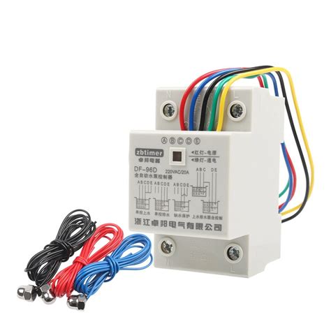 Buy Submersible Pump Df 96dk Automatic Water Level Controller Switch 20a 220v Water Tank Liquid