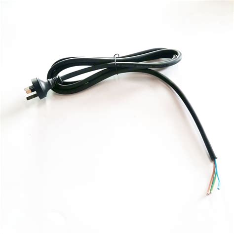 1m 1 5m 1 8m 2m Au Standard 3 Pin Prong Plug Cable Australian AC Power Cord To Stripped End Au