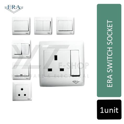 Era 13a Switch Socket 1gang 2gang 3gang 20a Water Heater Switch 15a Switch Socket Lazada