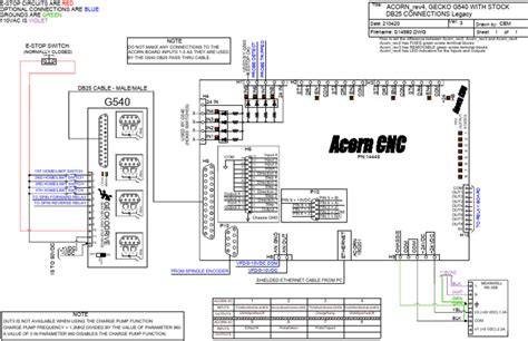 S14980 R3 Acorn Rev4 Gecko G540 With Db25 Connections Pdf Parameter Computer