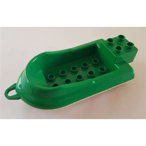 Duplo Boat With Tow Hook And White Bottom Brick Owl Lego Marketplace