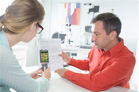Woman Scanning Voucher Code Stock Image Image Of People Hand 258797413