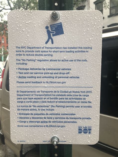 Ev Grieve Neighborhood Loading Zones Bike Lane Outlines Arrive Along Avenue C