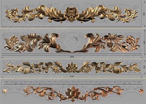 3d модели резьбы для станков ЧПУ