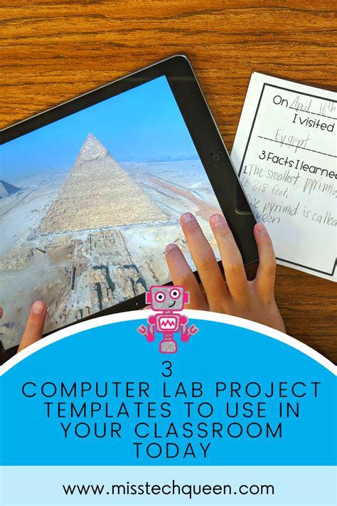 Computer Lab Project Templates For The Elementary Classroom Labs Project Teacher Favorite
