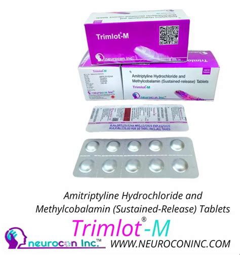 Amitriptyline Hydrochloride And Methycobalamin At ₹ 1350 Box Methylcobalamin Tablets In