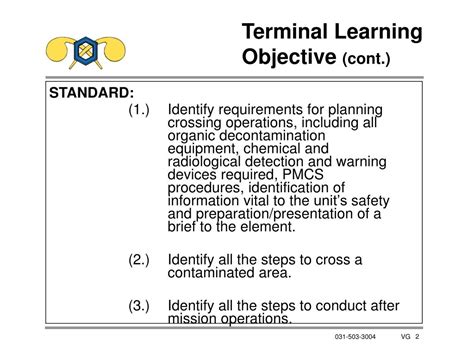 Ppt Terminal Learning Objective Powerpoint Presentation Free Download Id 443075