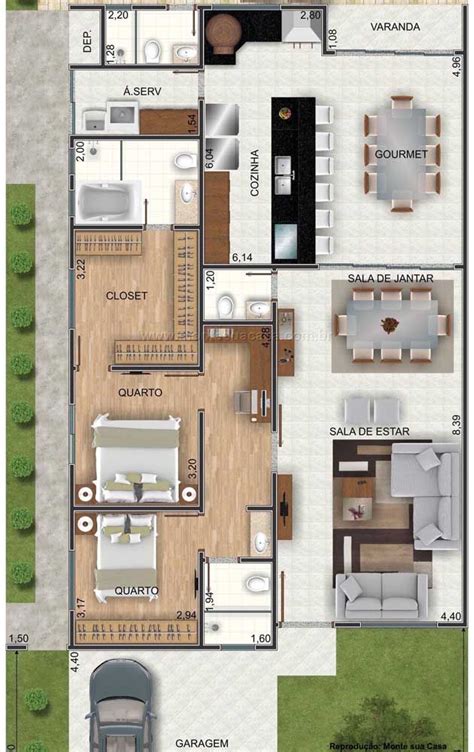 Plantas De Casas Pequenas 60 Modelos E Ideias Intelig